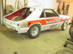 Mustang Mini Tub Installation - Auto Weld Chassis